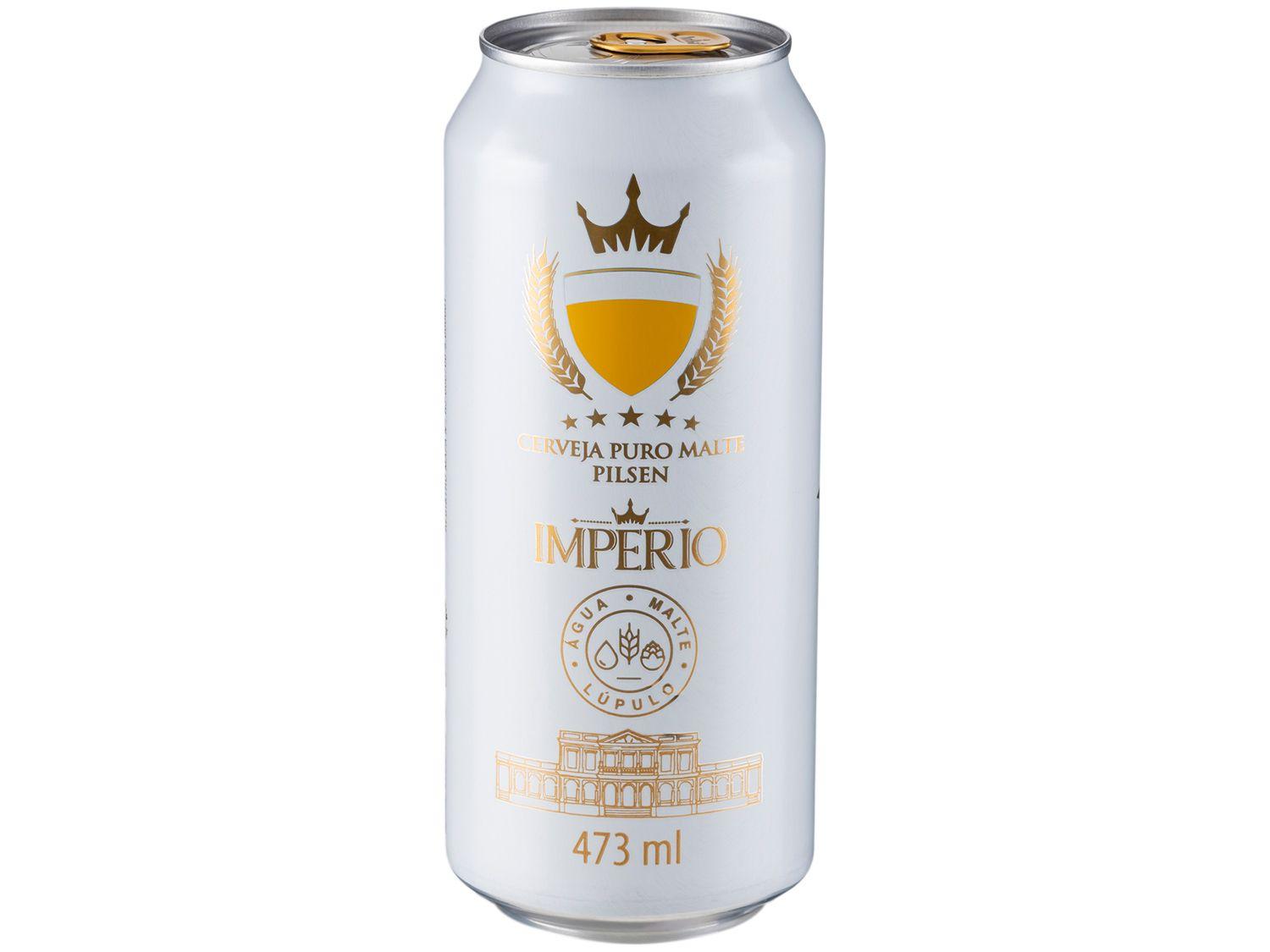 Cerveja Imperio Puro Malte Lata 473ml