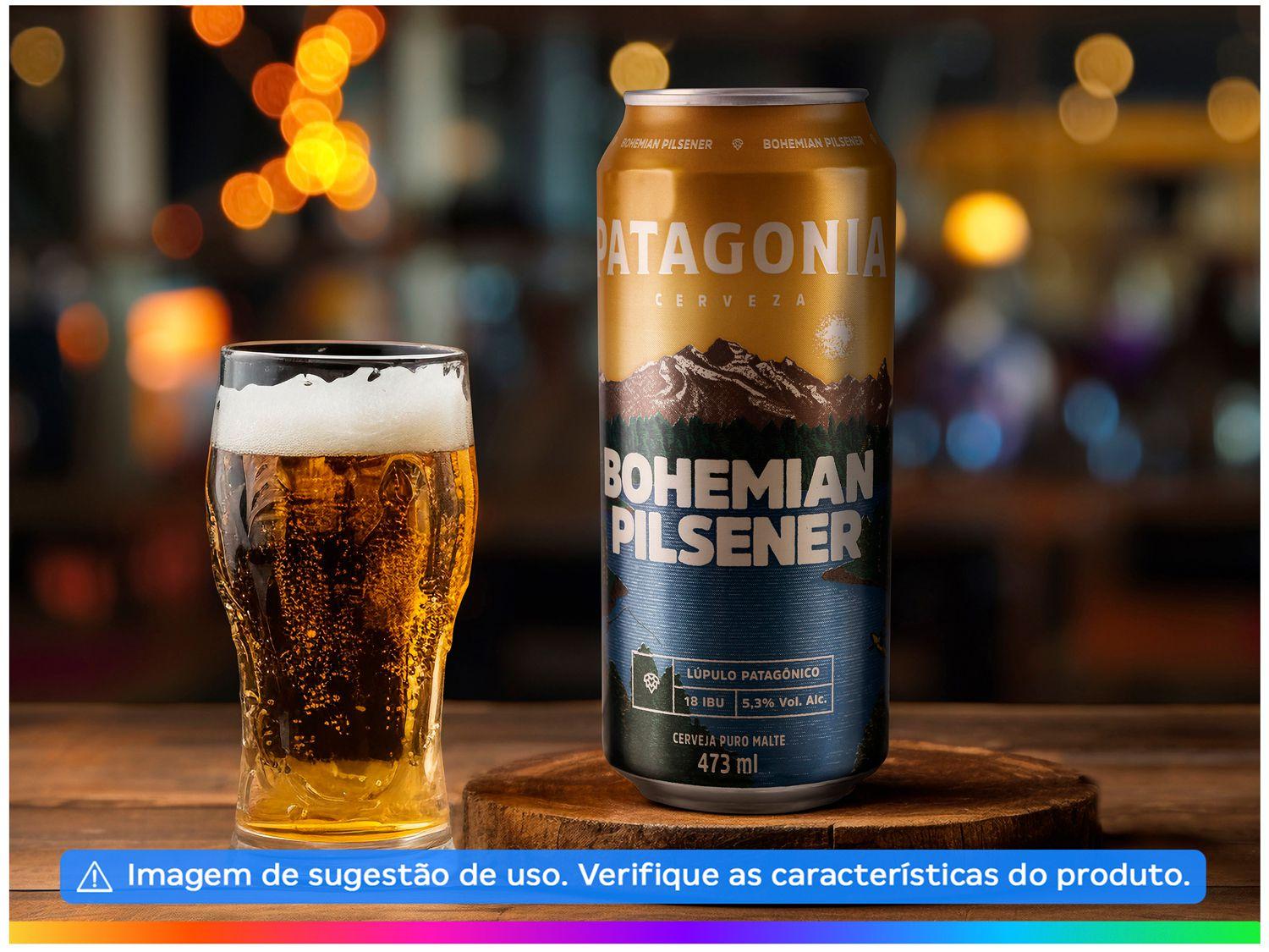 Cerveja Patagonia Bohemian Pilsener 1 Unidade Lata 473ml