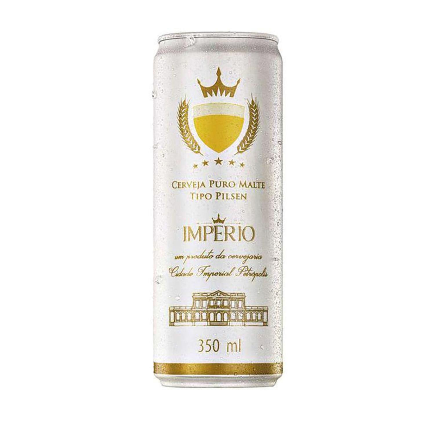Cerveja Pilsen Imperio Lata 350ml - Império - Cerveja - Magazine Luiza
