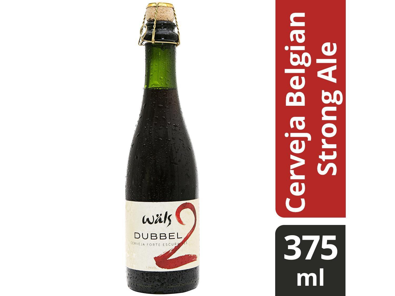 Cerveja Wäls Dubbel Belgian Strong Ale Garrafa 375ml