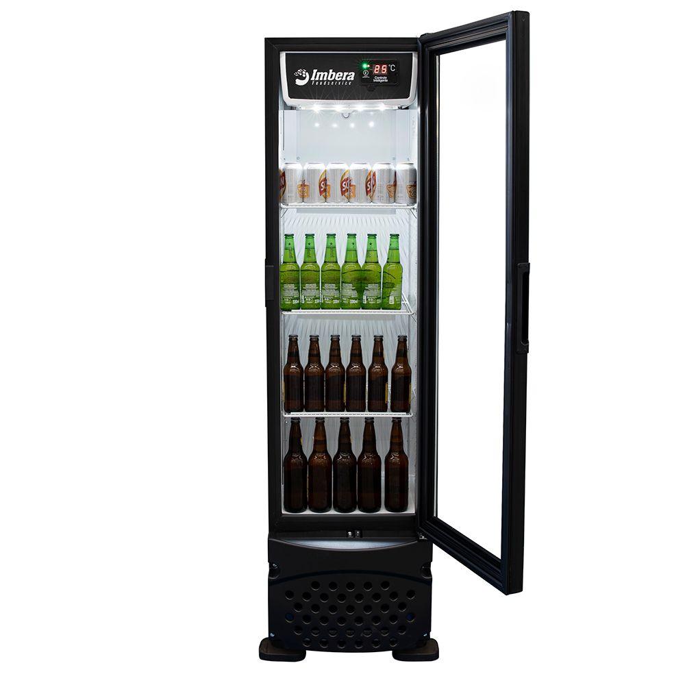 Cervejeira Expositor Imbera 230L Porta de Vidro CCV144 Preta 110v ... Cervejeira Expositor Imbera 230L Porta de Vidro CCV144 Preta 110v ...