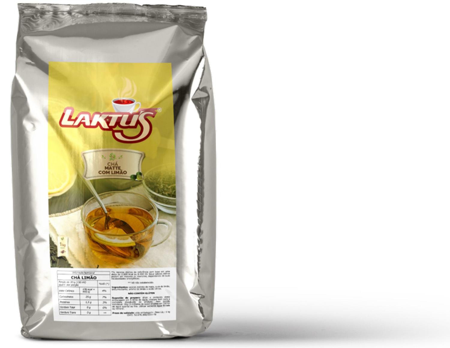 Chá Mate com Limão Laktus 1kg - Chá - Magazine Luiza