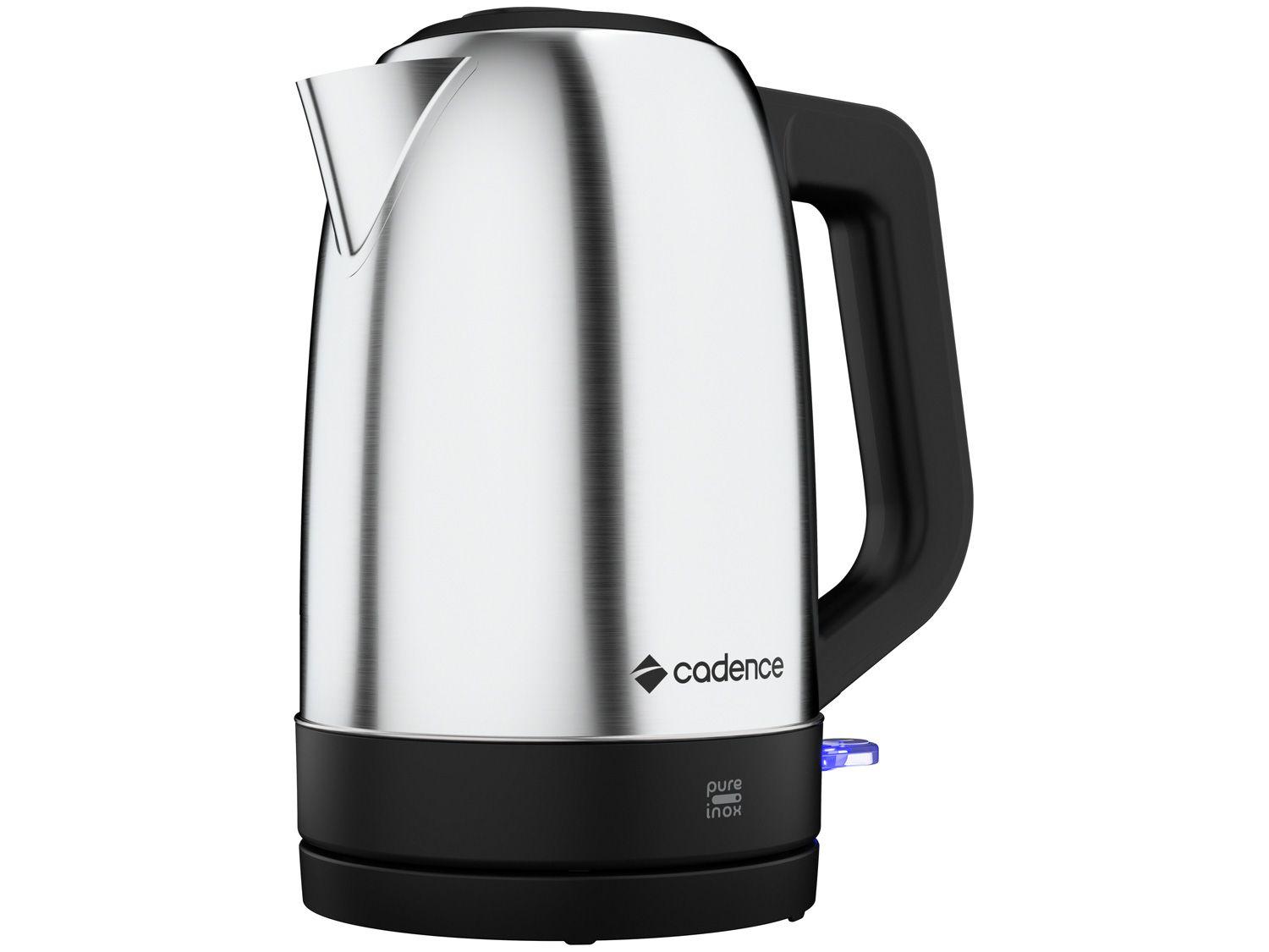 Chaleira Elétrica Cadence Pure Inox 1,7L