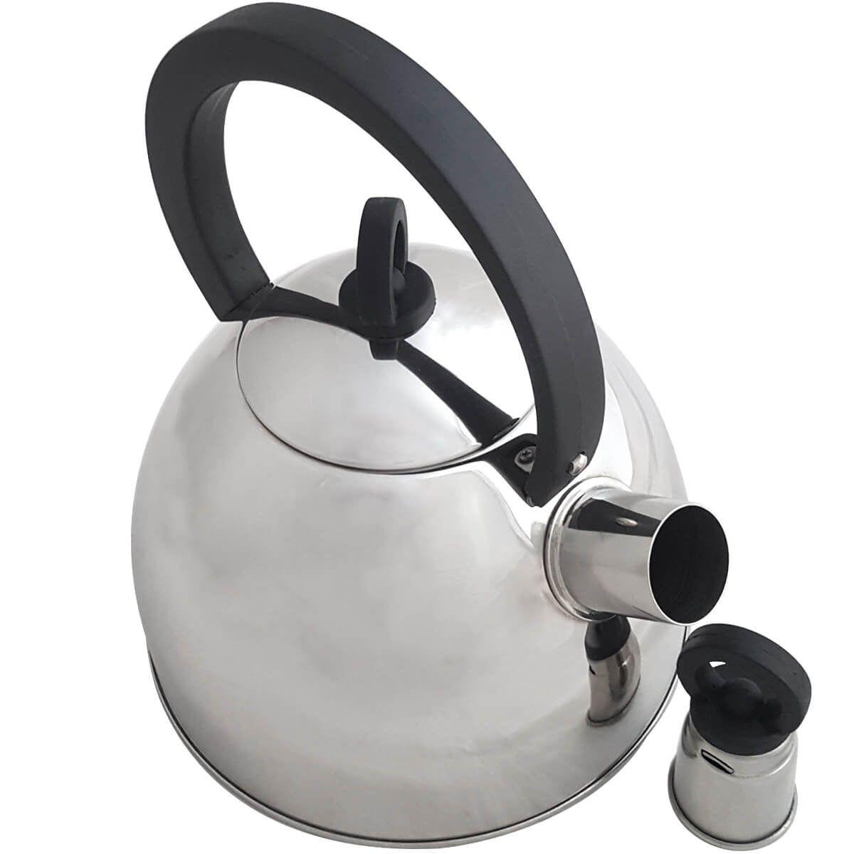 Chaleira Inox 2 Litros Chaleira Com Apito Brinox Verona Casa ...