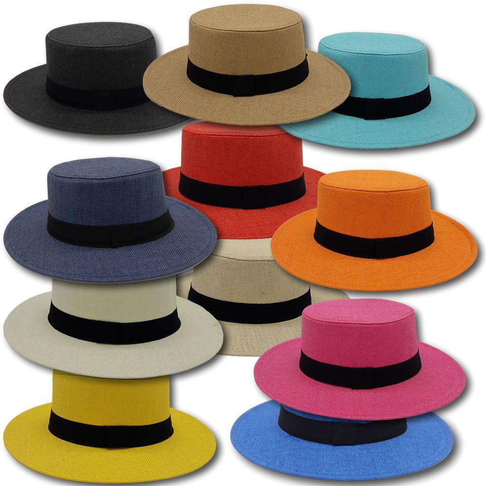 Chapéu Cartola Modelo Paris Varias Cores Aba Dura Tipo Ibiza - Empório ...
