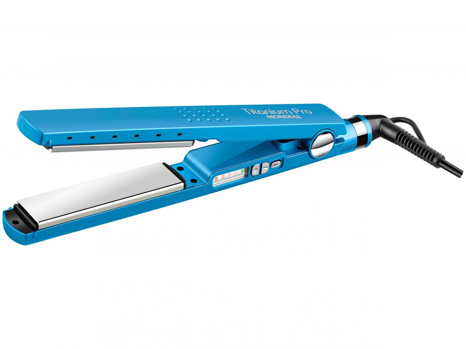 Chapinha/Prancha de Cabelo Mondial Titanium Pro Cerâmica