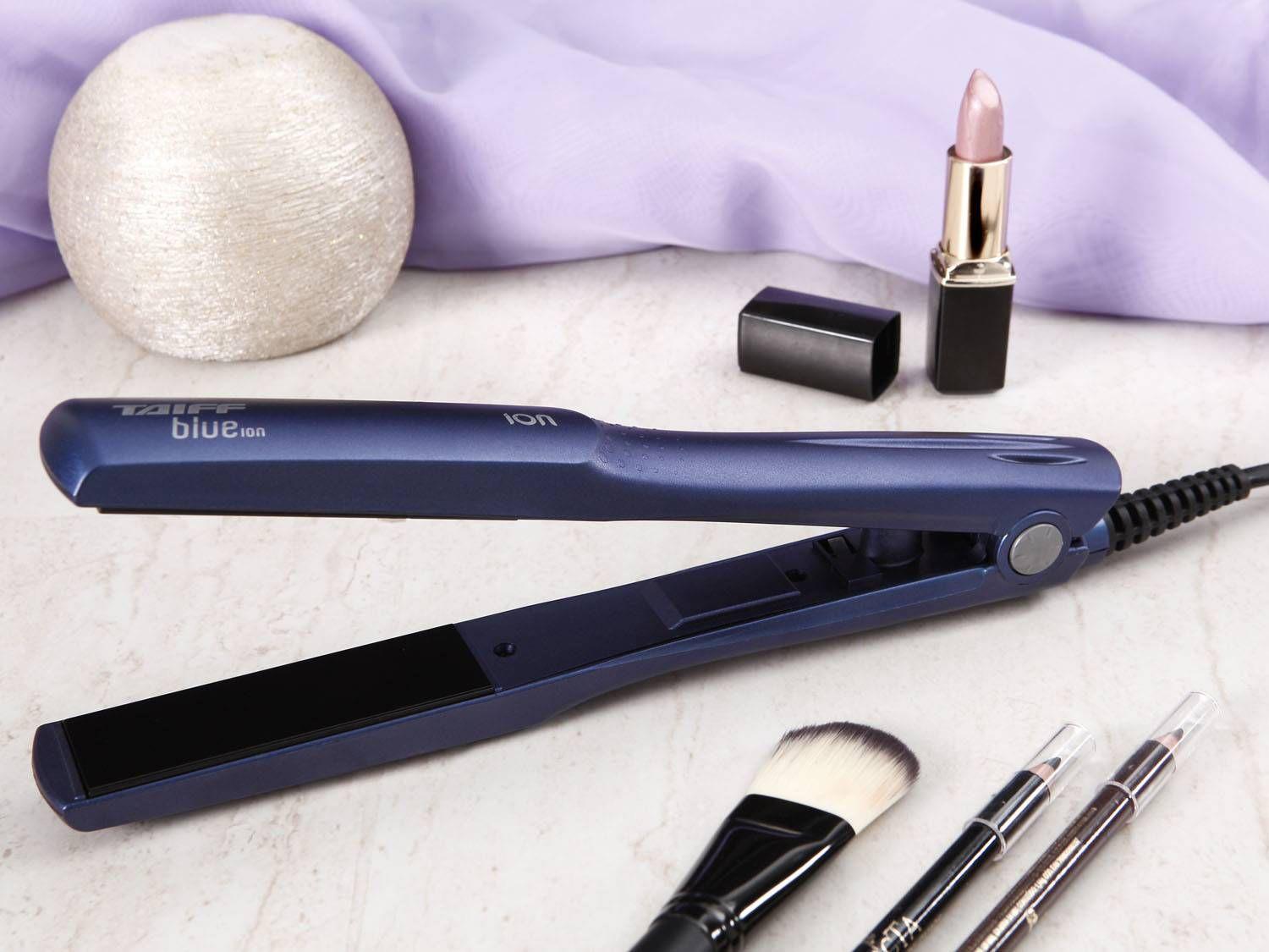 Chapinha/Prancha de Cabelo Taiff Elegance Blue Ion - Cerâmica com Íons ...