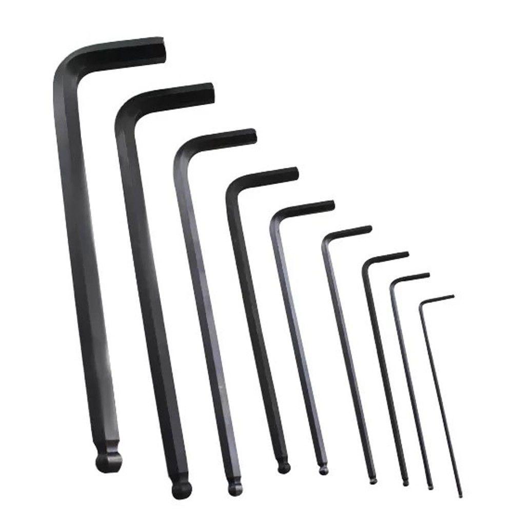 Chave Allen Longa Ponta Bola jogo 9 peças Irwin 10750 - Chave Allen ...