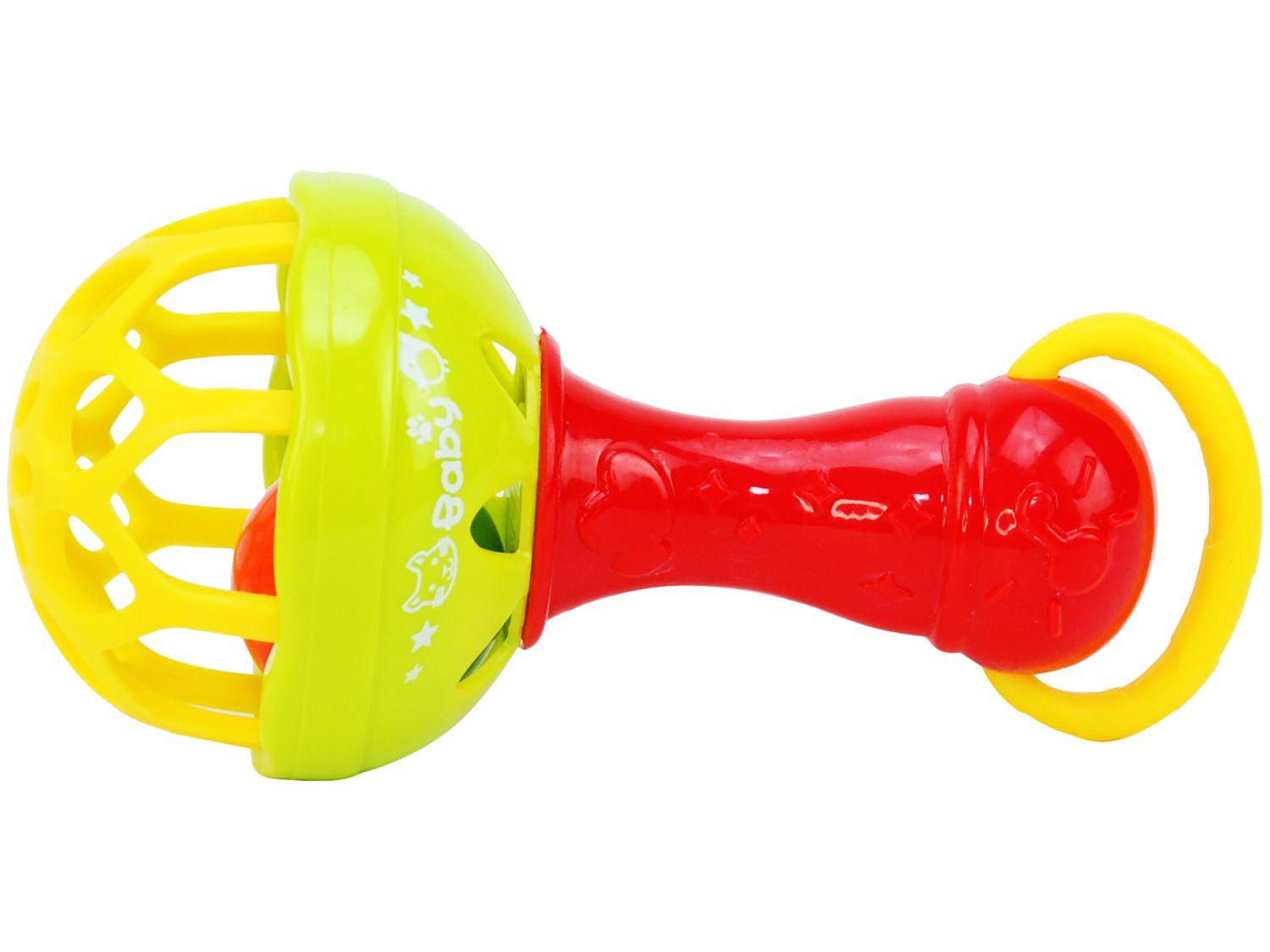 Chocalho para Bebê Yes Toys Pura Diversão - Maracas - Chocalho para ...