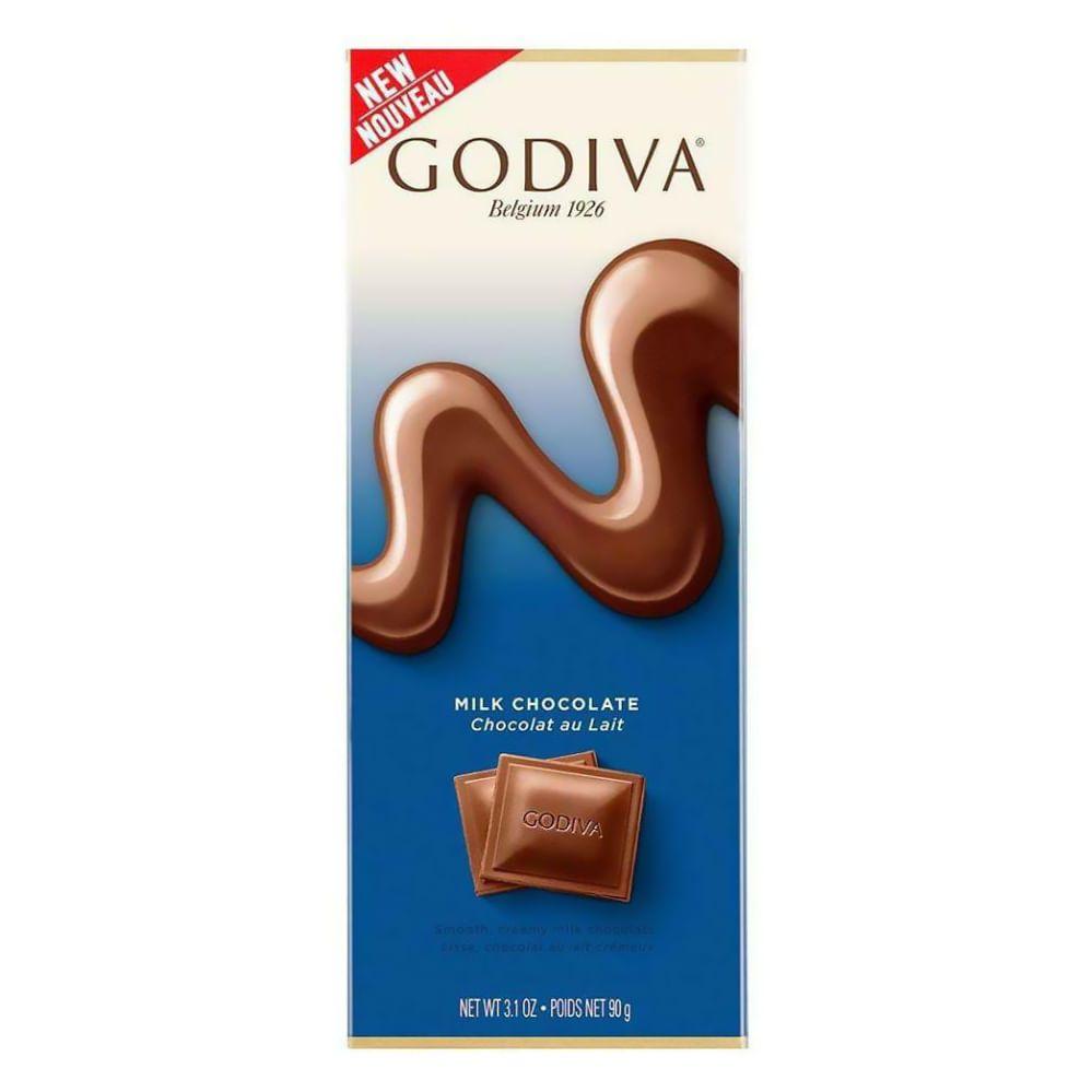 Barra De Chocolate Ao Leite Godiva