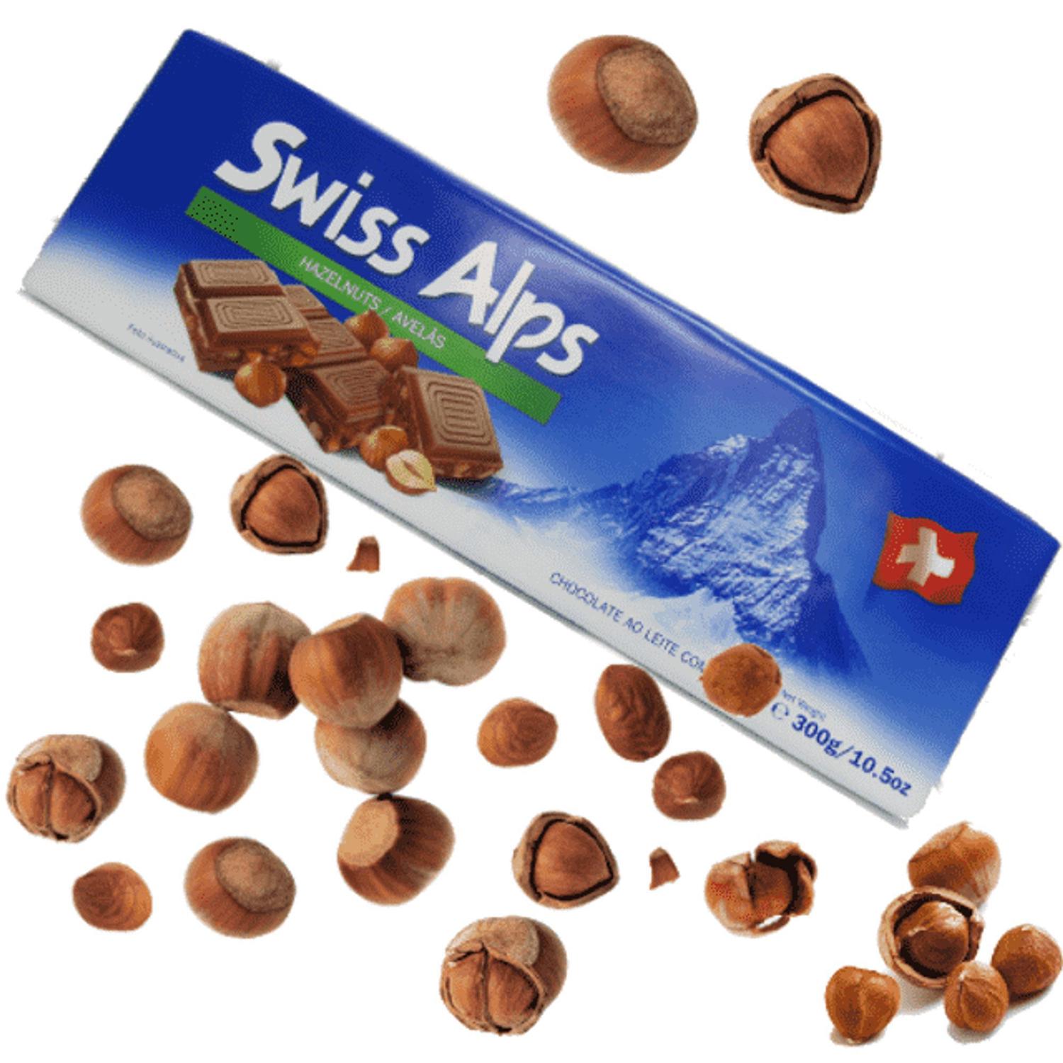 Chocolate ao Leite Swiss Alps Tablete 300g - Chocolat Alprose ...