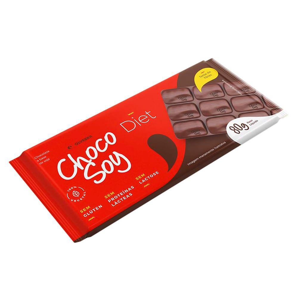 Chocolate Choco Soy Diet 80g - Chocolate / Barra de Chocolate ...