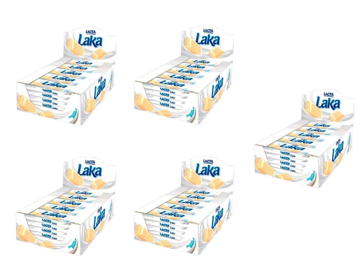 Chocolate Laka Atacado 5 Caixas com 20 Unidades de 20 Gramas - Lacta ...
