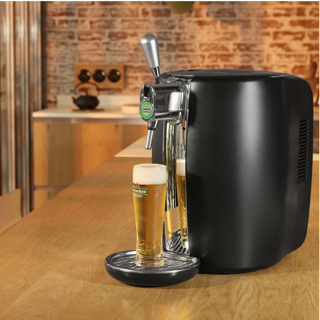 Chopeira Elétrica Residencial Beertender Krups B101 Barril Heineken 5 ...