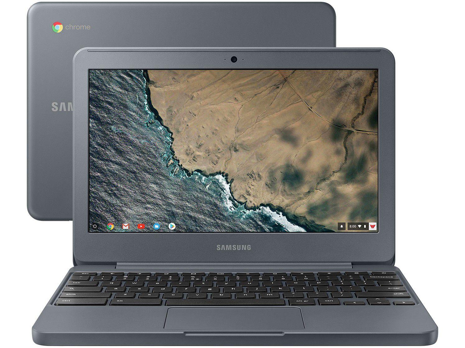 Chromebook Samsung XE501C13-AD2BR Intel Dual Core 4GB eMMC 16GB 11,6 ...