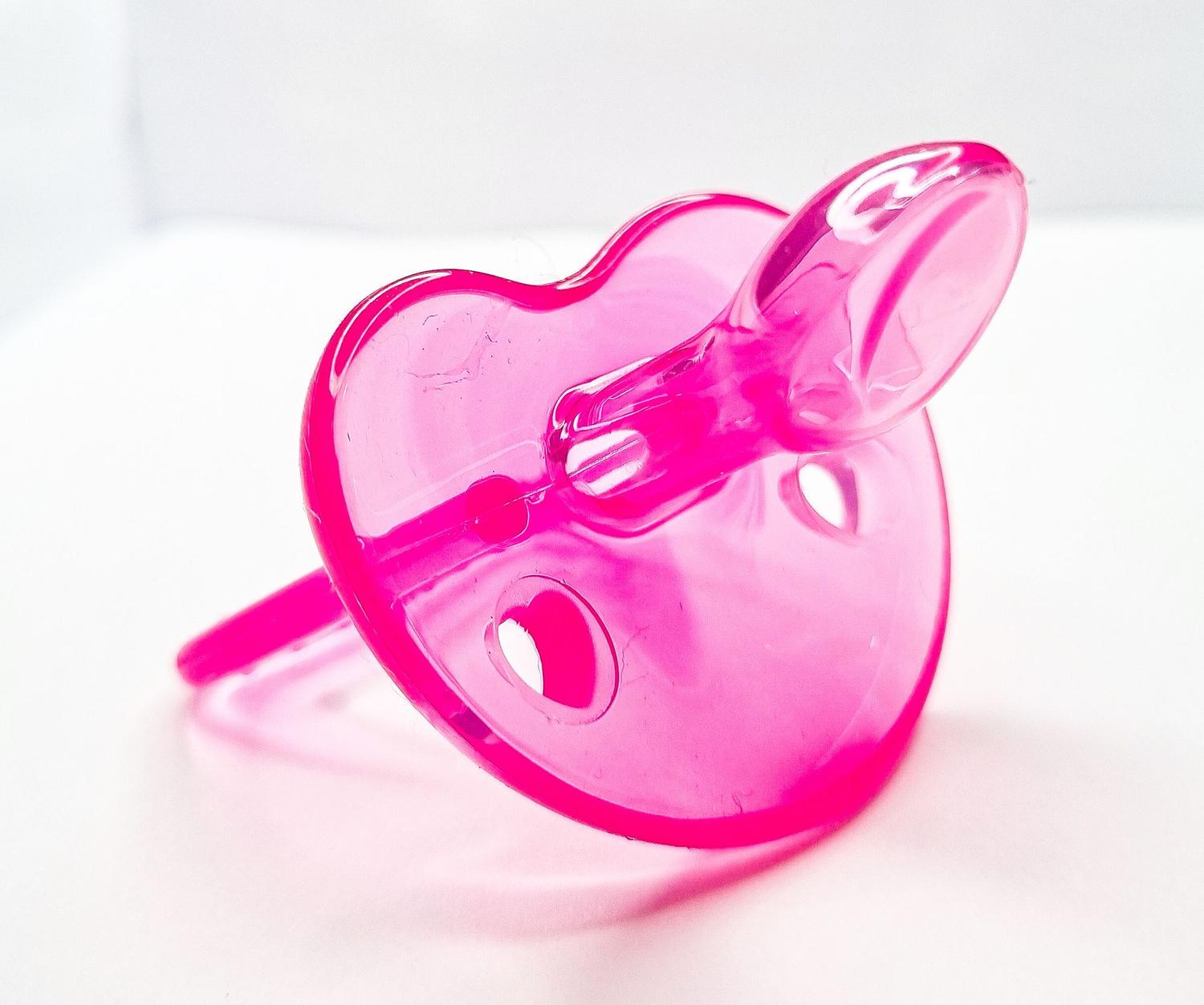 Chupeta De Bebe Rosa