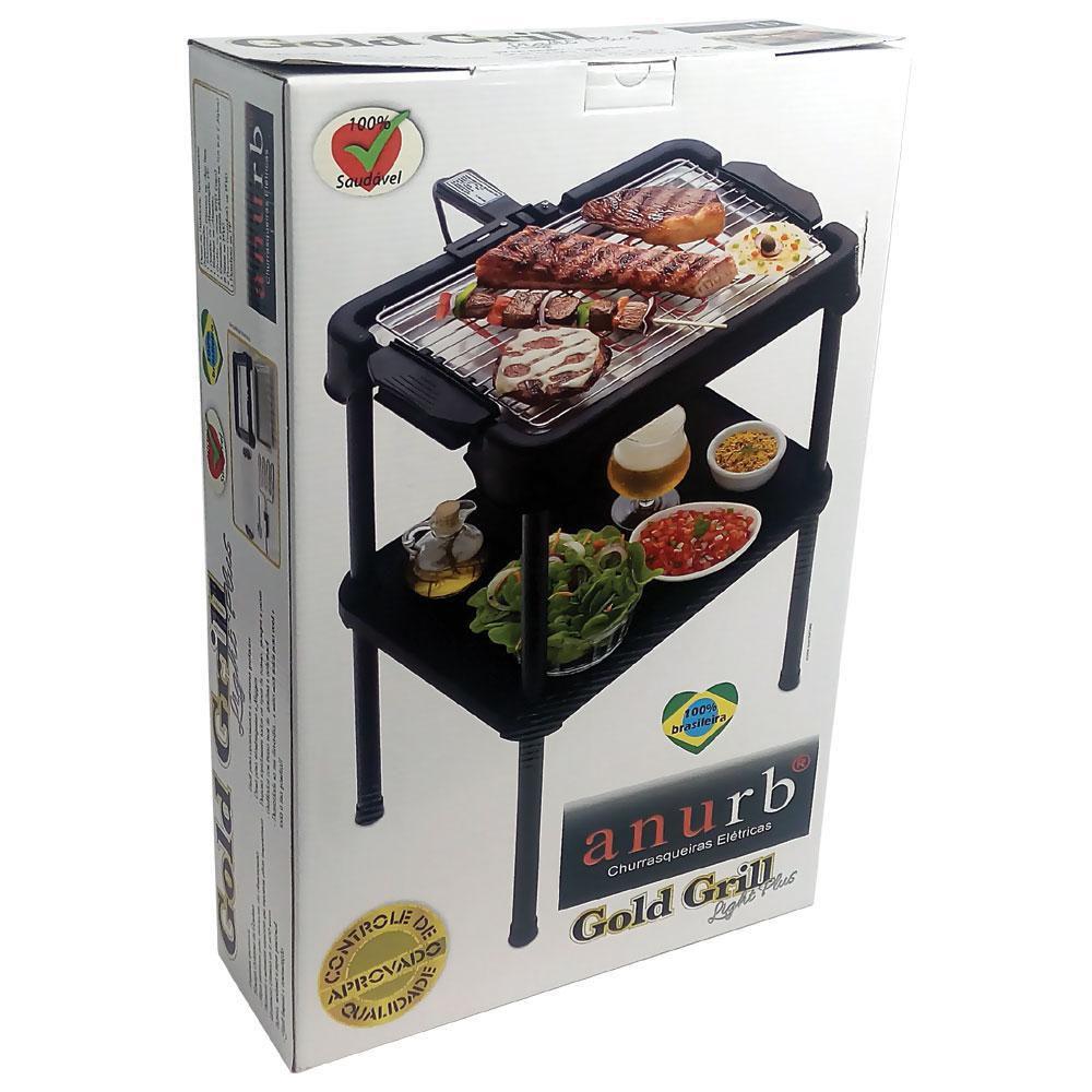 Churrasqueira Eletrica Gold Grill Light Plus 220V - Anurb - Churrasqueira Elétrica - Magazine Luiza