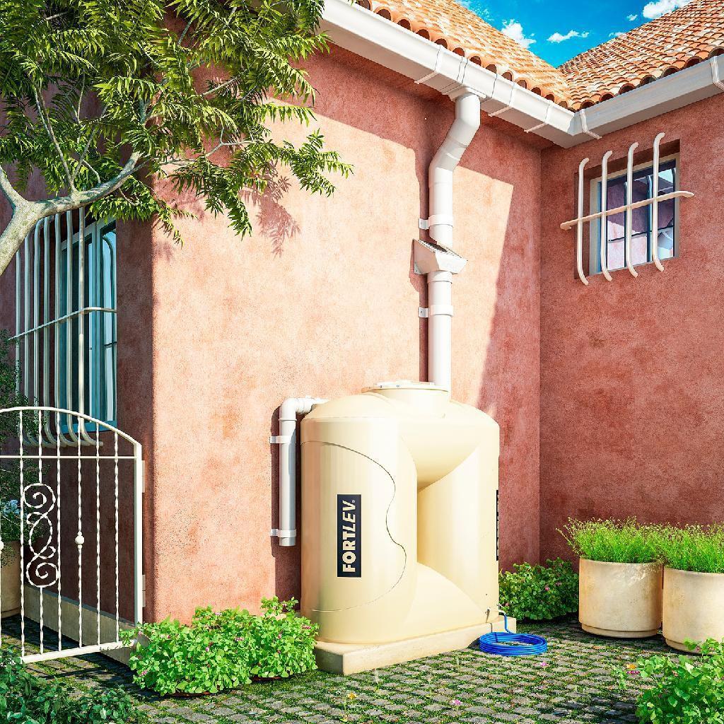 Cisterna Polietileno 600L Slim 130X120X60Cm C/Tampa Fortlev - Cisterna ...