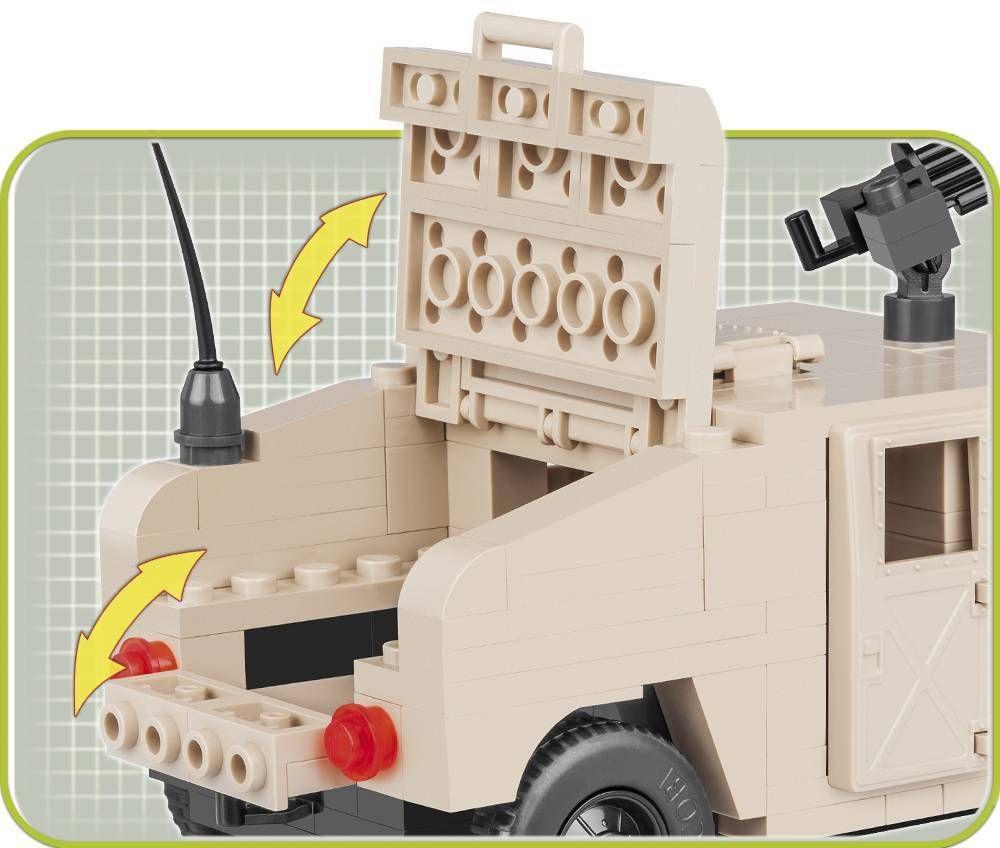 COBI Small Army - Nato Armored All-Terrain Vehicle - Humvee Desert ...