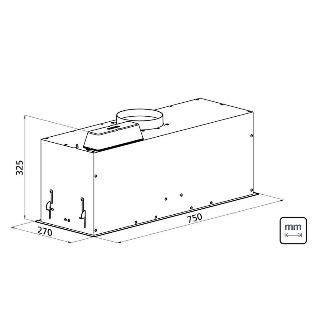 Coifa De Embutir 75 Cm Em Aço Inox Incasso 75 220v Tramontina Coifa De Embutir