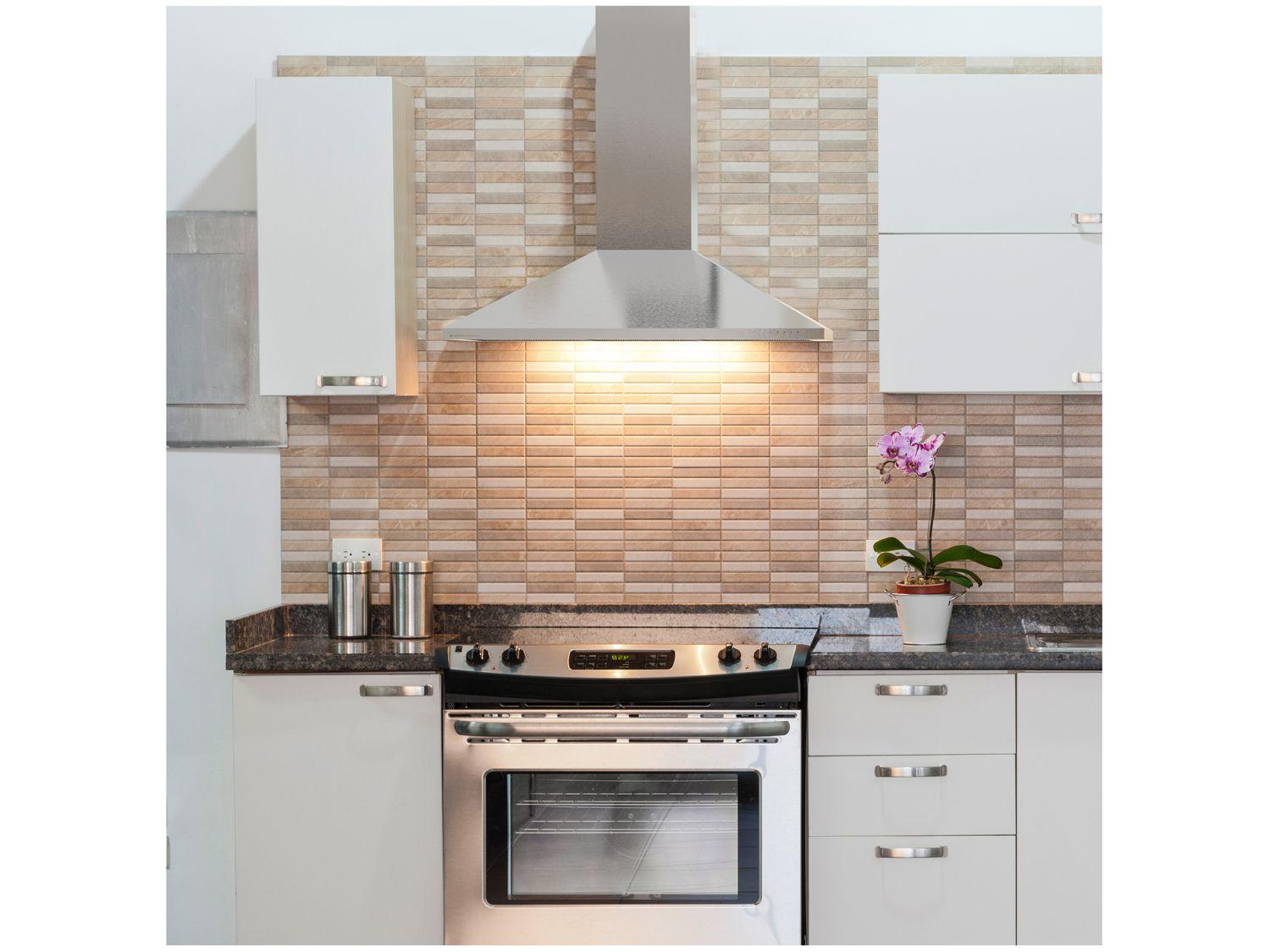 Coifa de Parede Cadence Inox 90cm 3 Velocidades Gourmet Tradizionale