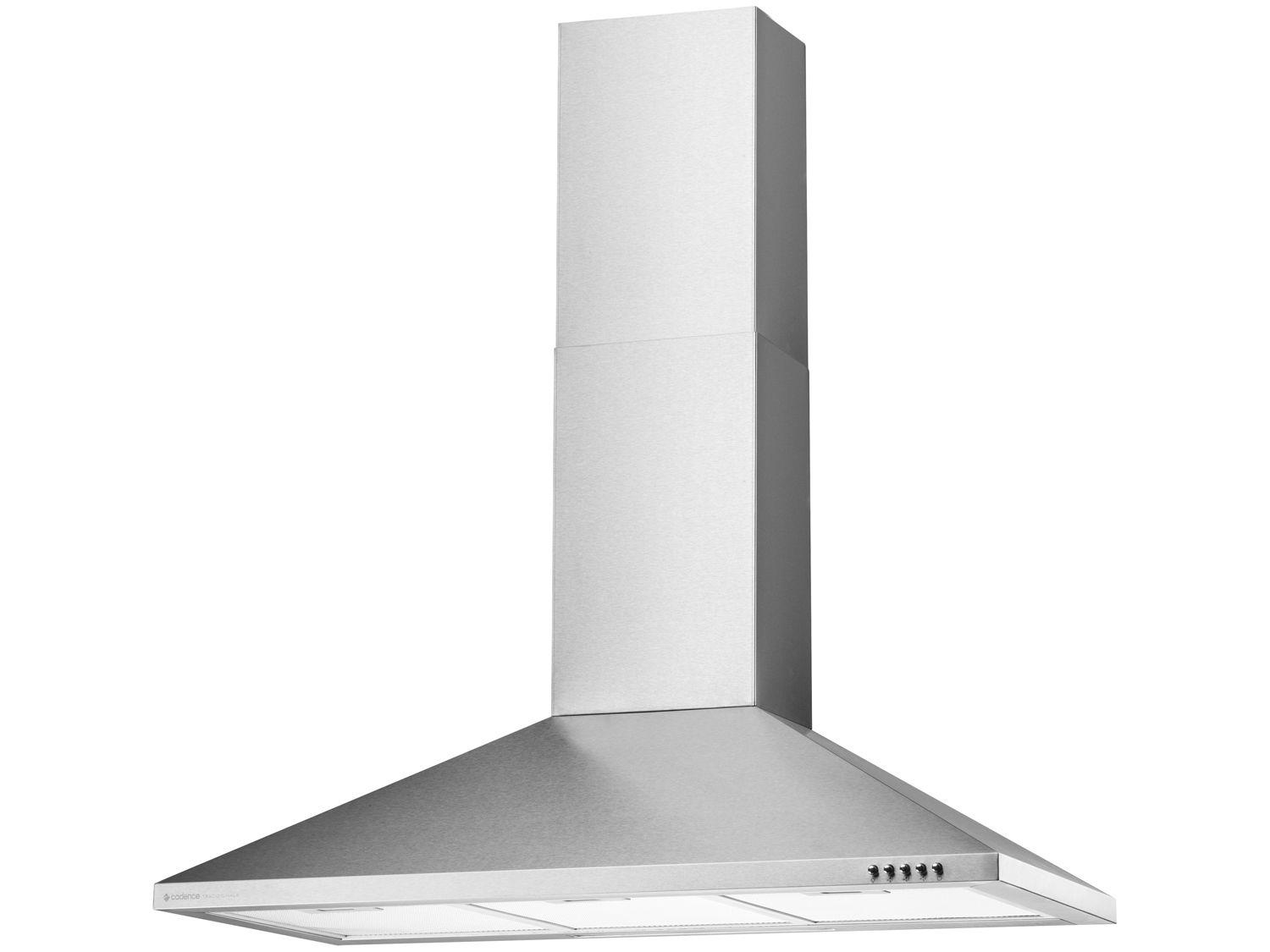 Coifa de Parede Cadence Inox 90cm 3 Velocidades Gourmet Tradizionale