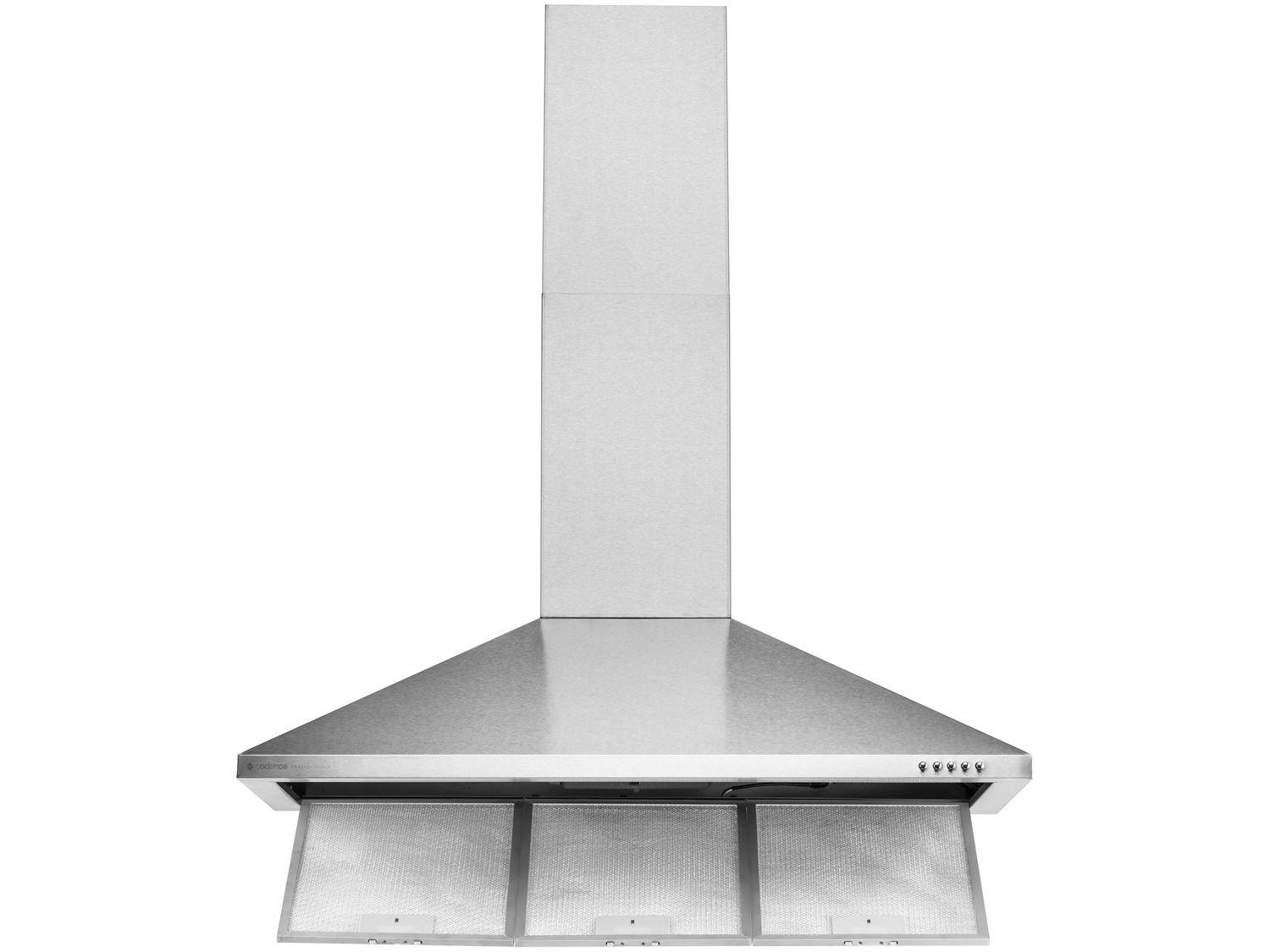 Coifa de Parede Cadence Inox 90cm 3 Velocidades Gourmet Tradizionale