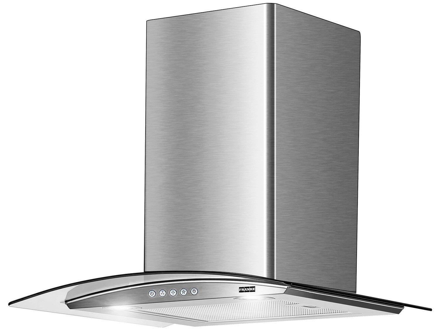 Coifa de Parede Franke 60cm 4 Bocas 3 Velocidades Glass Classic