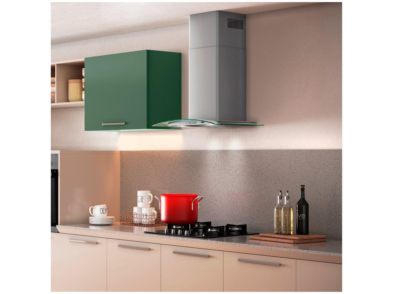 Coifa de Parede Franke 60cm 4 Bocas 3 Velocidades Glass Classic