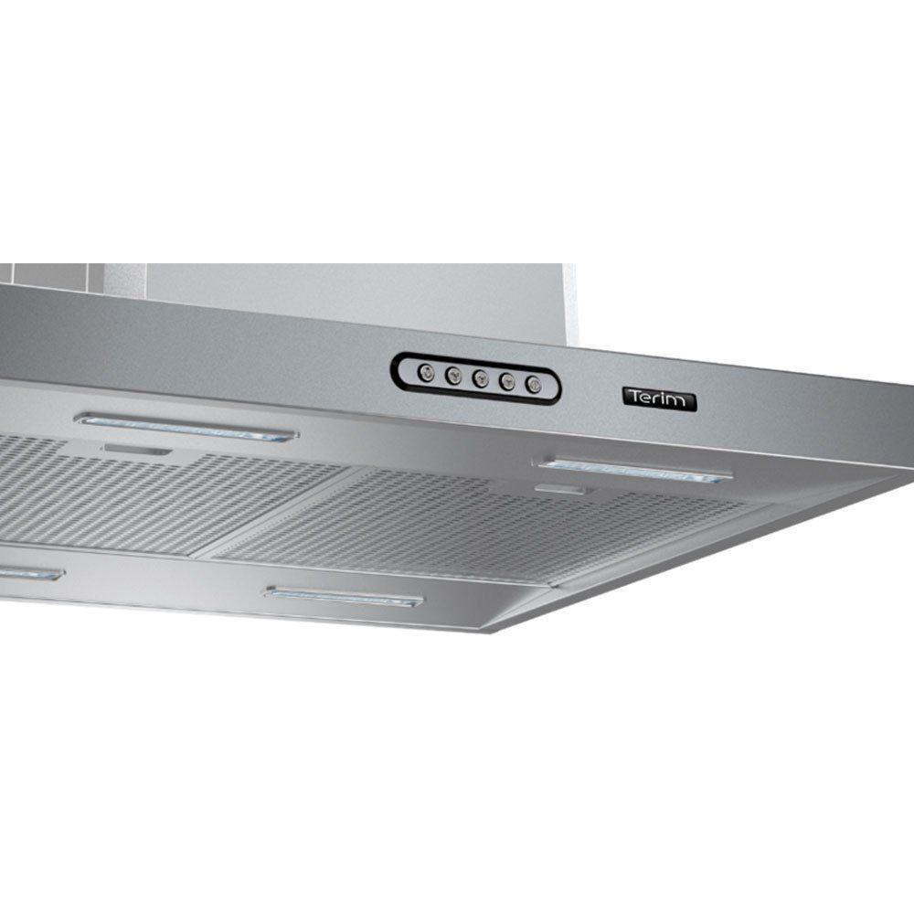 Coifa Terim Ilha -Teto Retangular inox 120 Cm - Coifa de Ilha ...