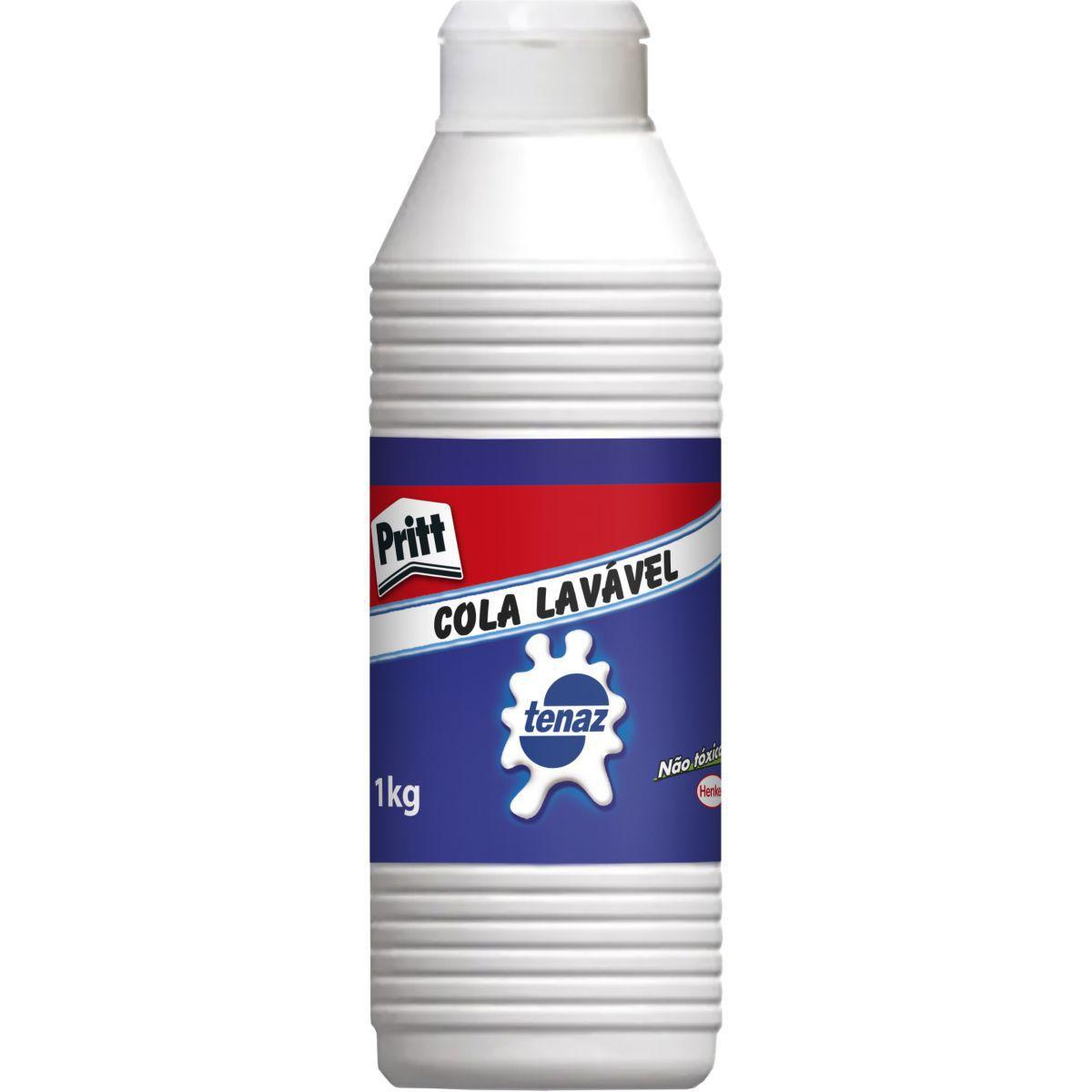 Cola Escolar Tenaz 1KG - Henkel - Cola Branca - Magazine Luiza