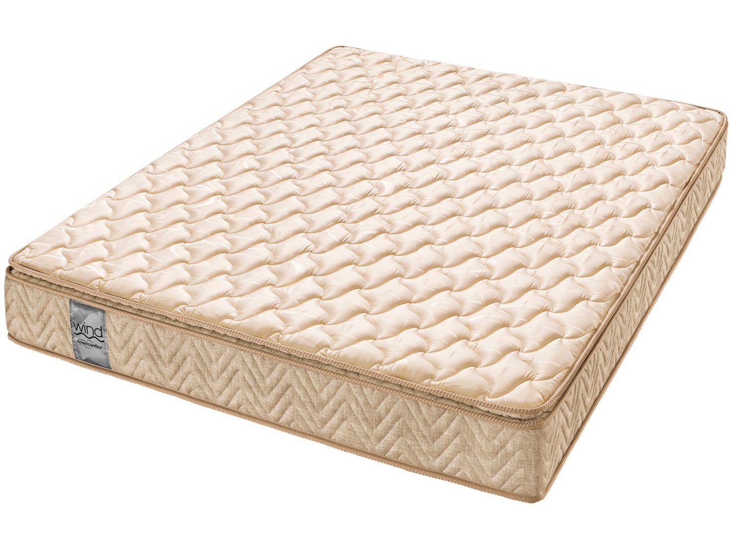 Colchão Casal Americanflex Mola 25cm de Altura Wind