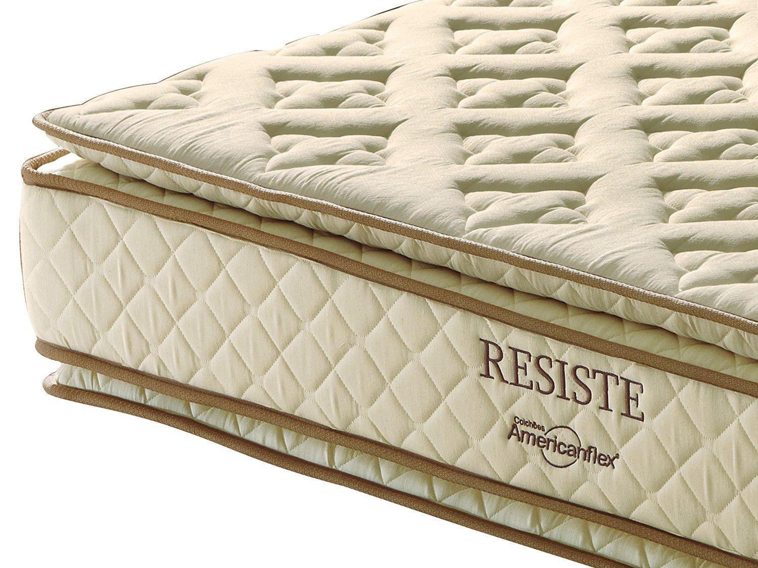 Colchão Casal Americanflex Mola - 32cm de Altura Resiste Ensacado ...