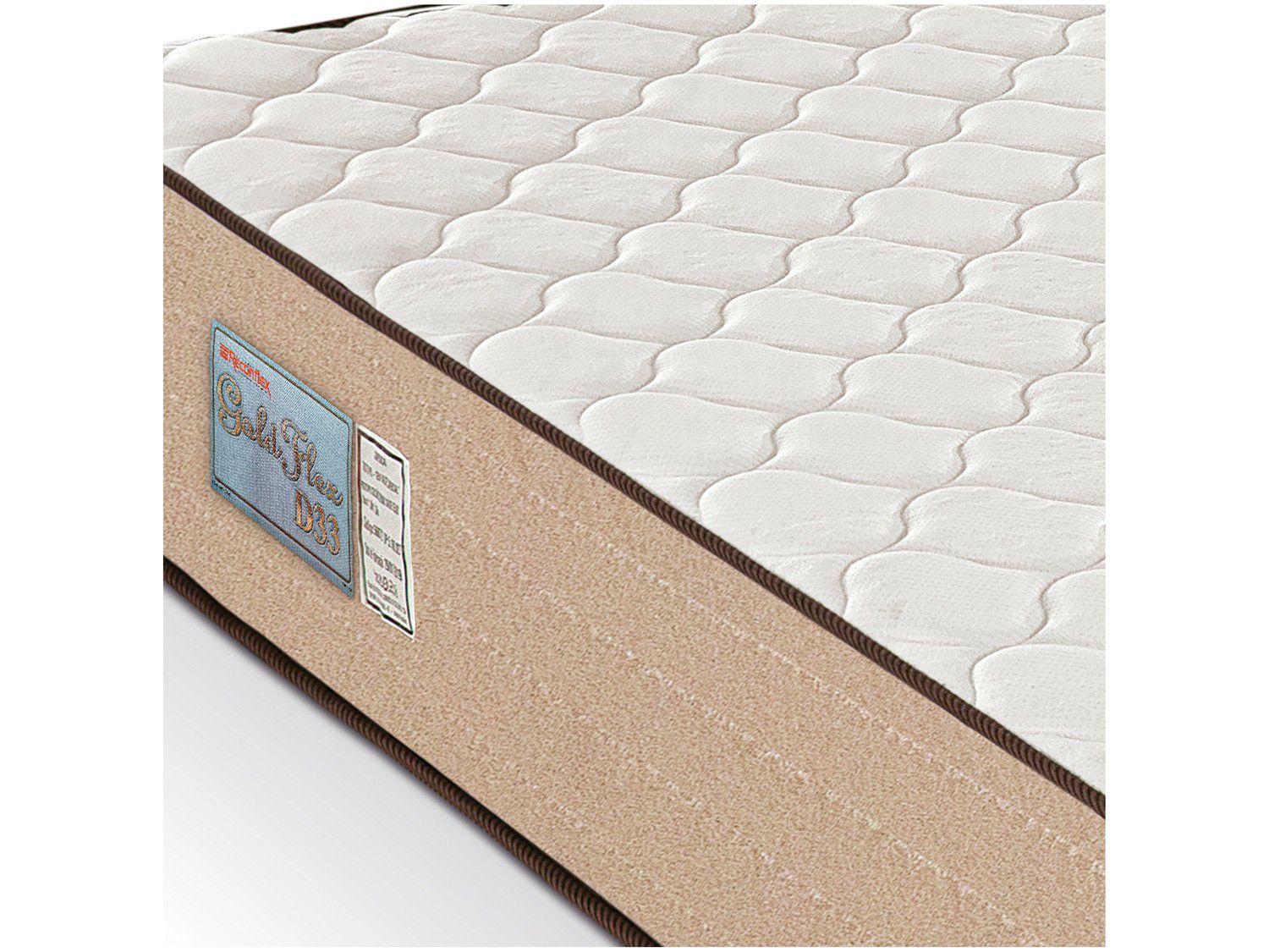 Colchão Casal Reconflex Ortopédico de Espuma D-33 20x138x188cm Flex Gold