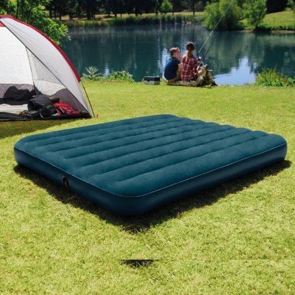 Colchão Inflável Casal Clássico Midnight Verde Escuro Intex - Colchão ...