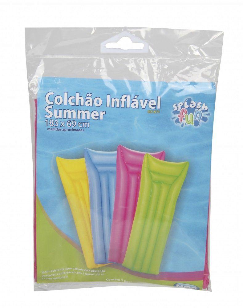 Colchão Inflável Summer 183x69cm Mor - Colchão Inflável - Magazine Luiza