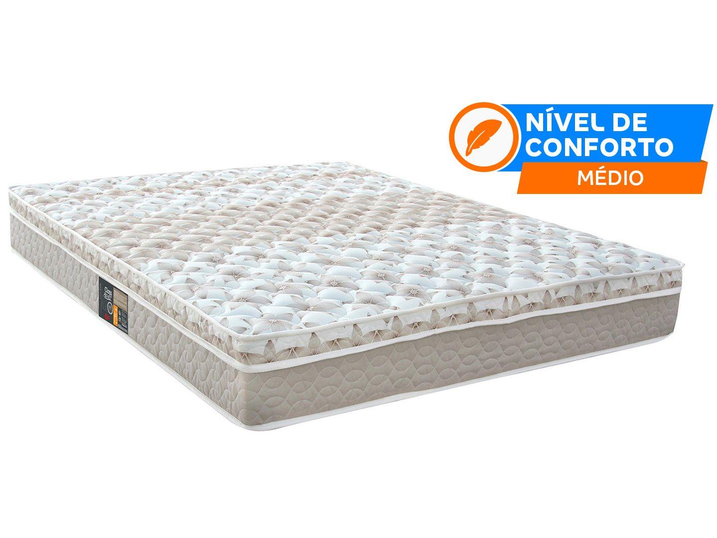 Colchão King Castor Mola Ensacadas/Pocket