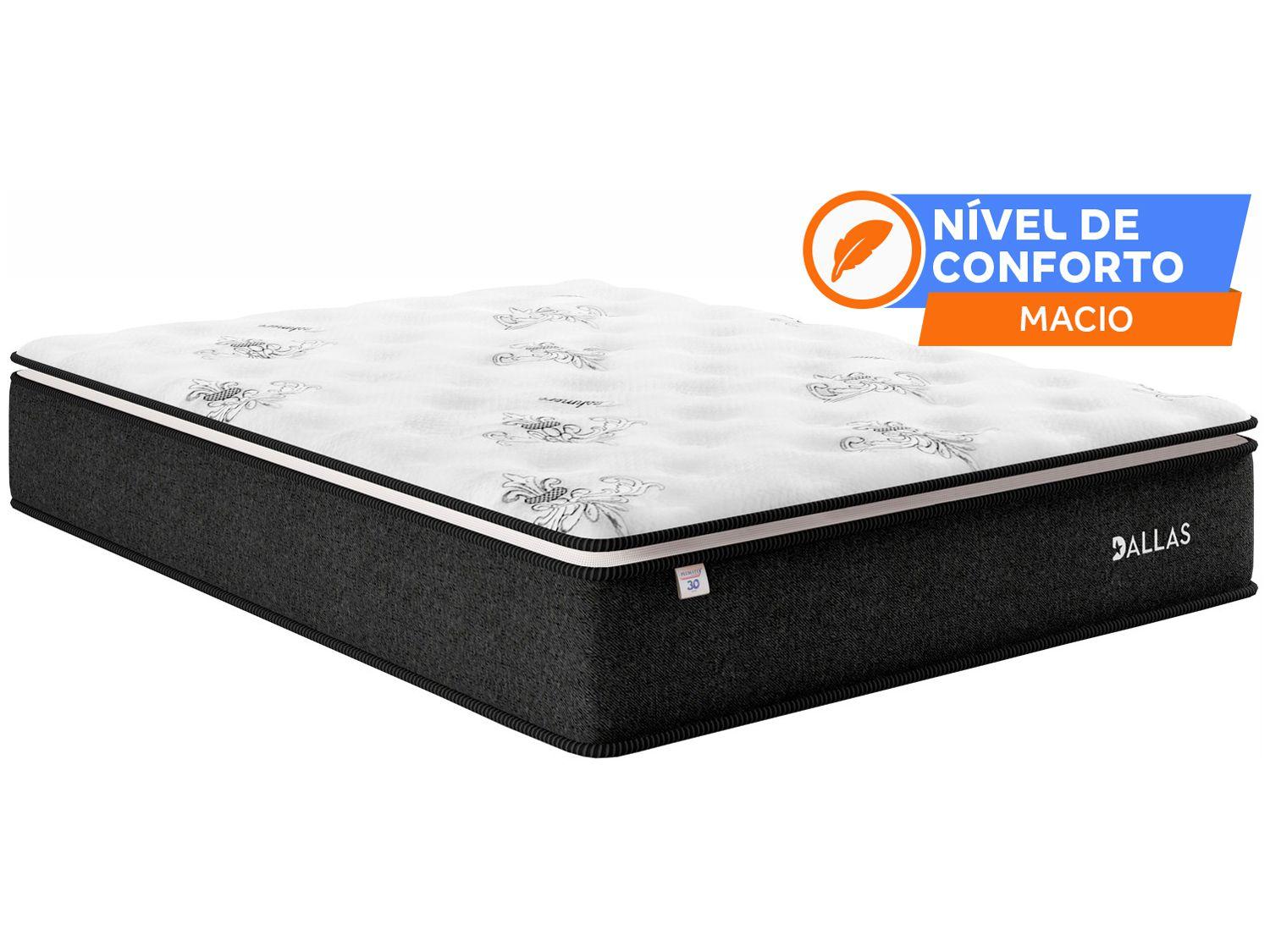 Colchão Queen Plumatex Mola Ensacada