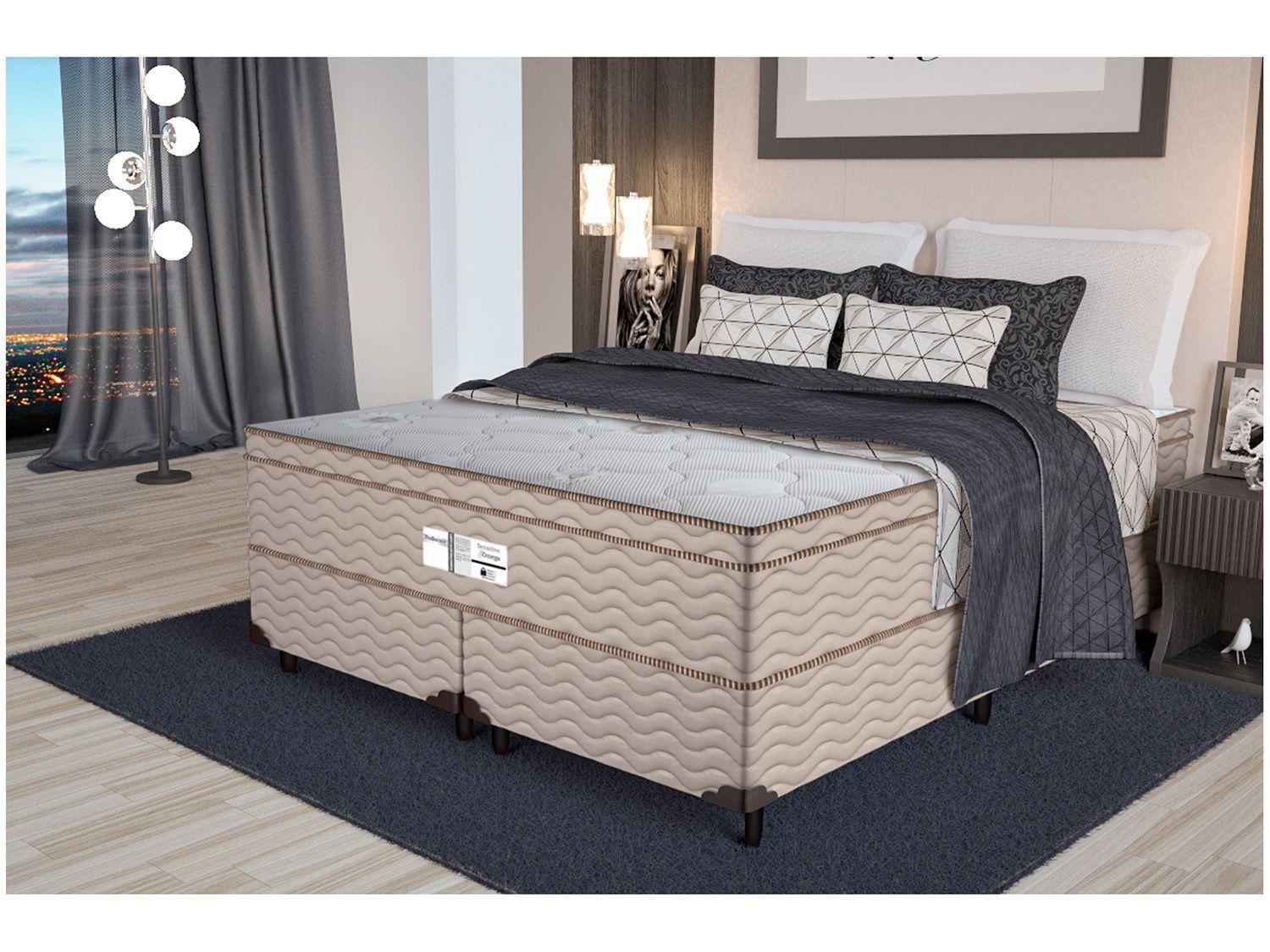 Colchão Queen Size ProDormir Colchões Mola - 32cm de Alt. Sensitive ...