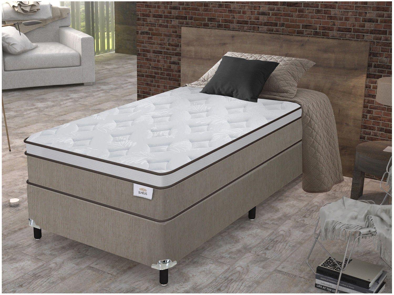 Colchão Solteiro Plumatex Molas Ensacadas - 26cm de Alt. Ilhéus ...