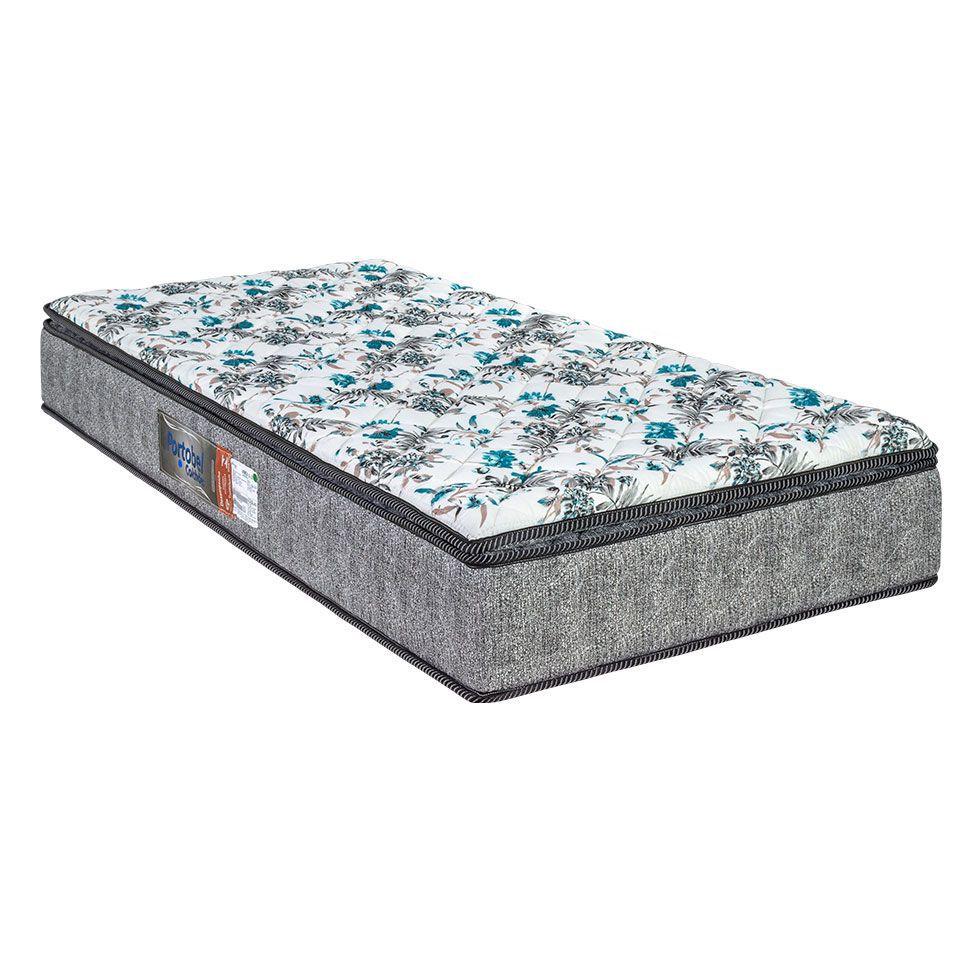 Colchão Solteiro Veneza Espuma D33 25x78x188 Branco - Portobel Colchões ...