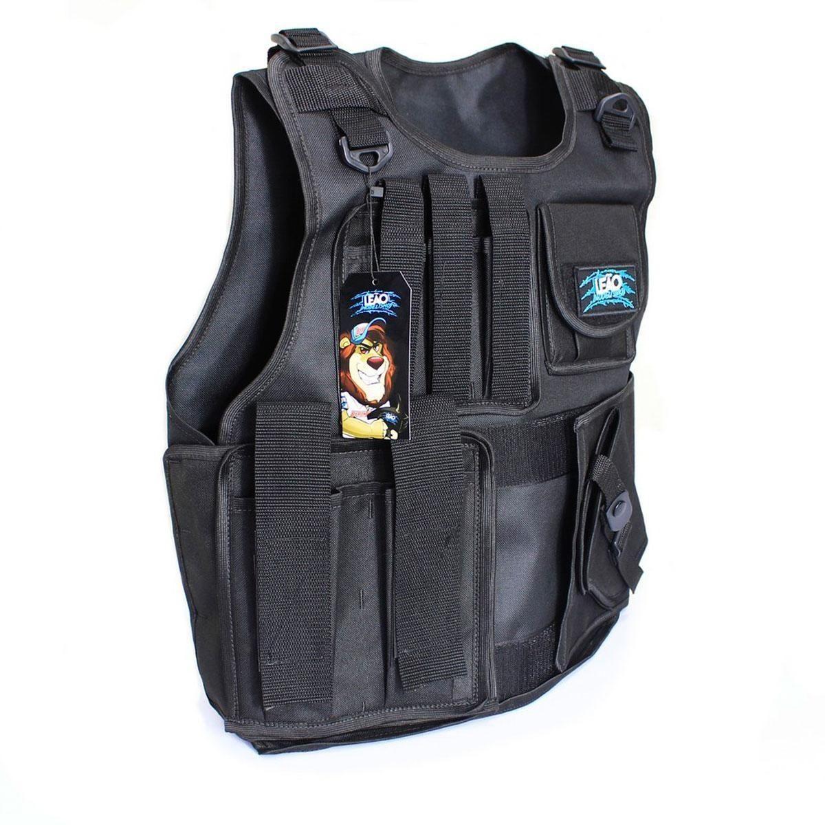 Colete Tatico Airsoft Preto