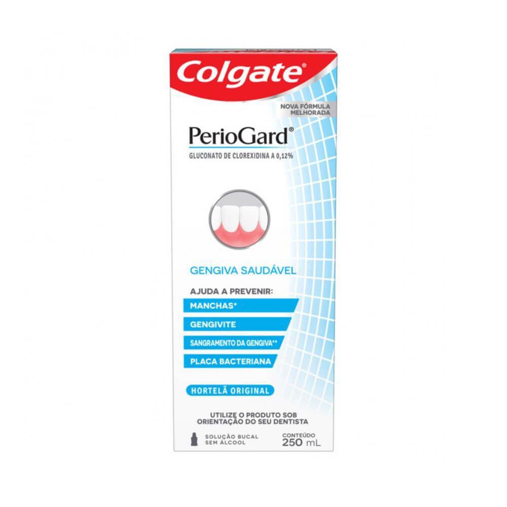 Colgate Periogard Enxaguante Bucal S/ ÁLcool 250ml - Antisséptico ...