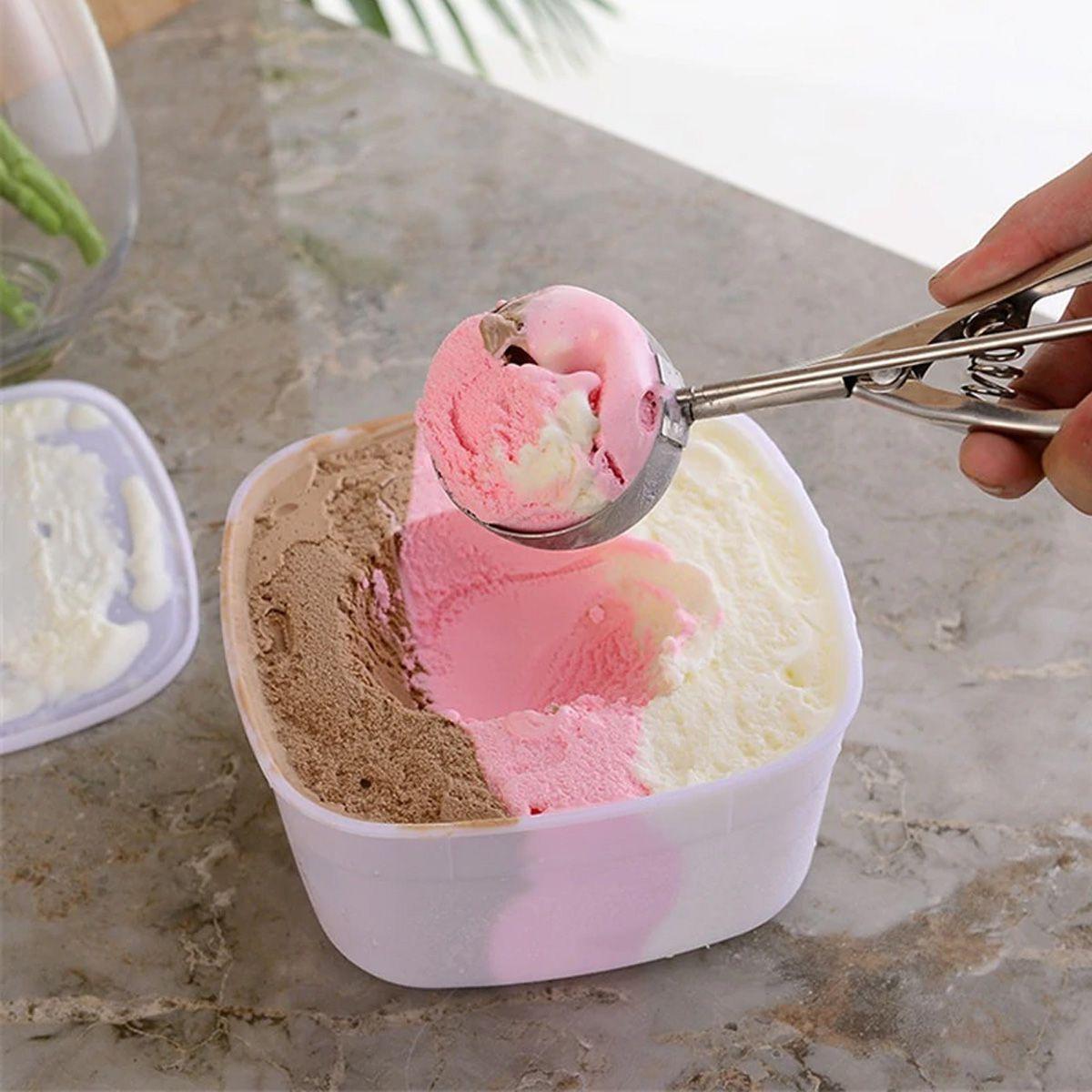 Colher de Sorvete em Inox com Ejetor - Facibom - Colher de Sorvete ...