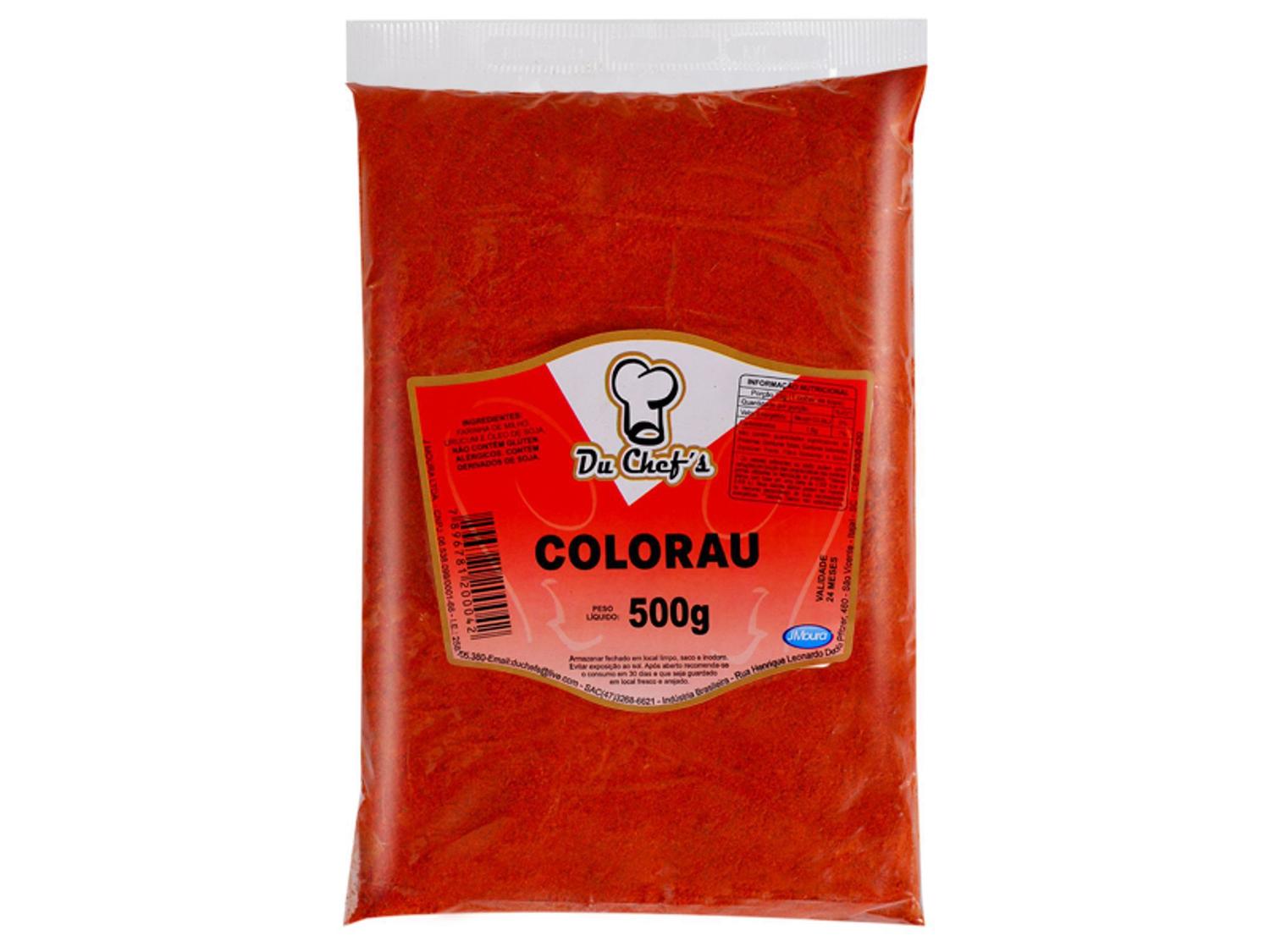 Colorau 500g Du Chefs - Temperos e Condimentos - Magazine Luiza