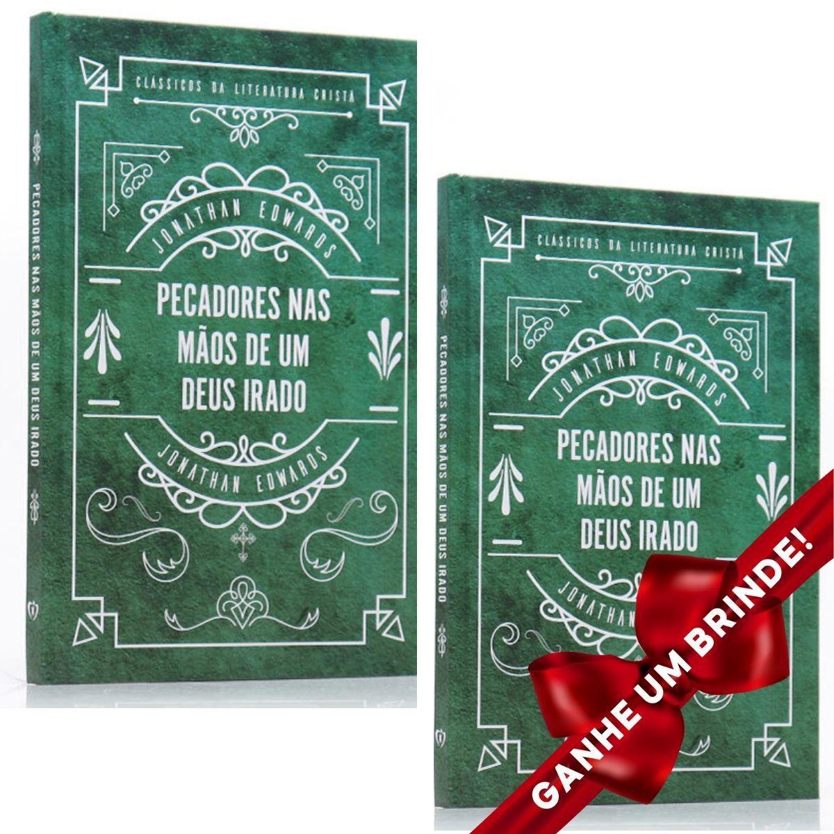 Combo 2 Livros Pecadores nas Mãos de um Deus Irado Capa Dura Jonathan ...