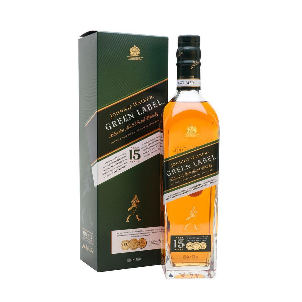Combo Whisky Johnnie Walker Green Label 750 ml + 4 Agua de Coco Ducoco 200 ml - Whisky ...