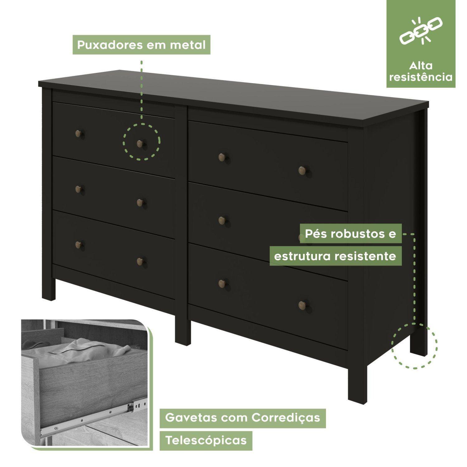 Comoda Ikea Hemnes 6 Gavetas Ikea HEMNES Cómoda De 3 Cajones