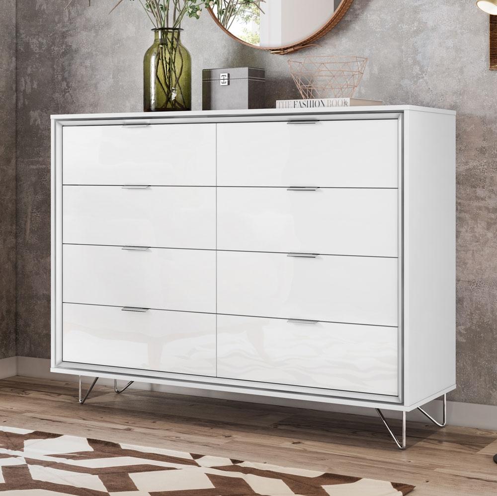 Cômoda Premium Branco - Lukaliam - Cômoda - Magazine Luiza