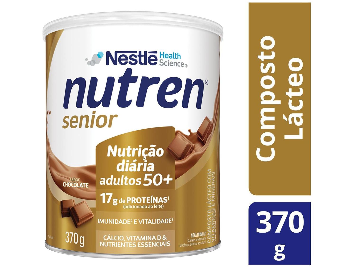 Composto Lácteo Nutren Senior Chocolate Integral - 370g
